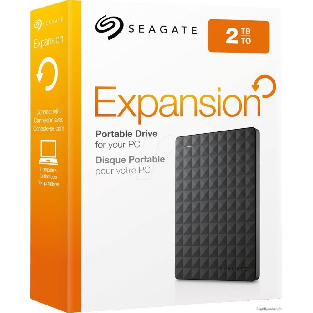 Disco Rigido Externo 2TB Usb 3.0 Seagate Expansión Negro - SRD0NF1