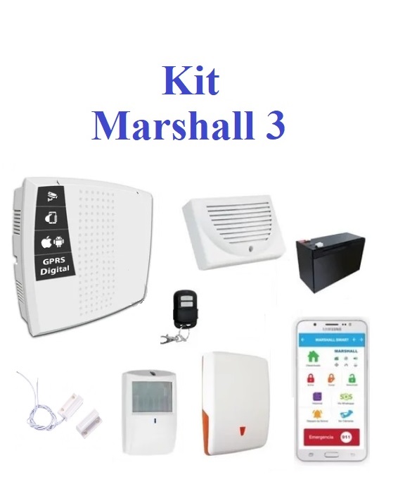 KIT Alarma MARSHALL 3 Precableado