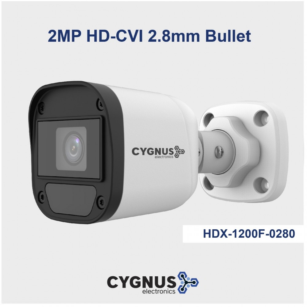 CY-HDX1200F-0280 - Cámara Bullet - IP67 - Cygnus